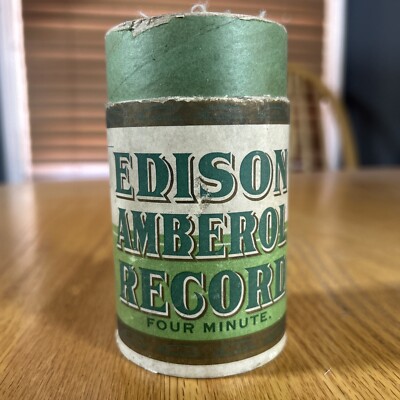 Edison Cylinder Record Light As A Feather 9 Albert Benzler Untested | eBay