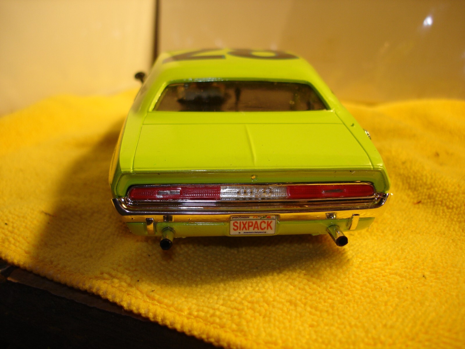 Vintage Rare Monogram Dodge Challenger "6 pack" slot car 1/24 offered ...
