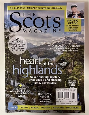 The Scots Magazine February 2024 Heart Of The Highlands | eBay