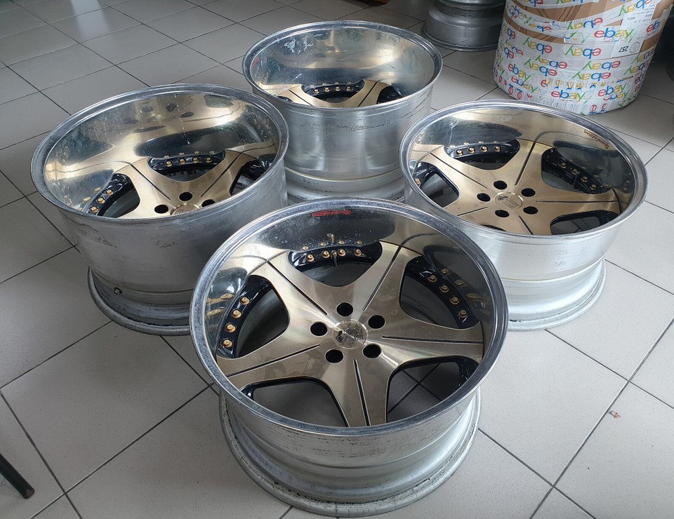 JDM 19" LEON Hardiritt ORDEN Special edition Super DEEP VIP wheels rims ...