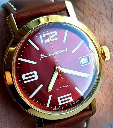 RARE VOSTOK KOMANDIRSKIE 1965 WRISTWATCH Commander LIMITED EDITION ...