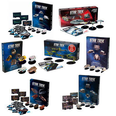 Eaglemoss STAR TREK Collector's Shuttle Set Official Starships ...