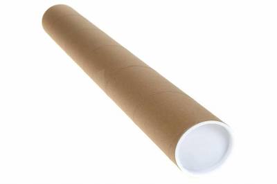 640mm Wide Single Or Bulk Postal Tubes Packing Tubes With End Caps ...