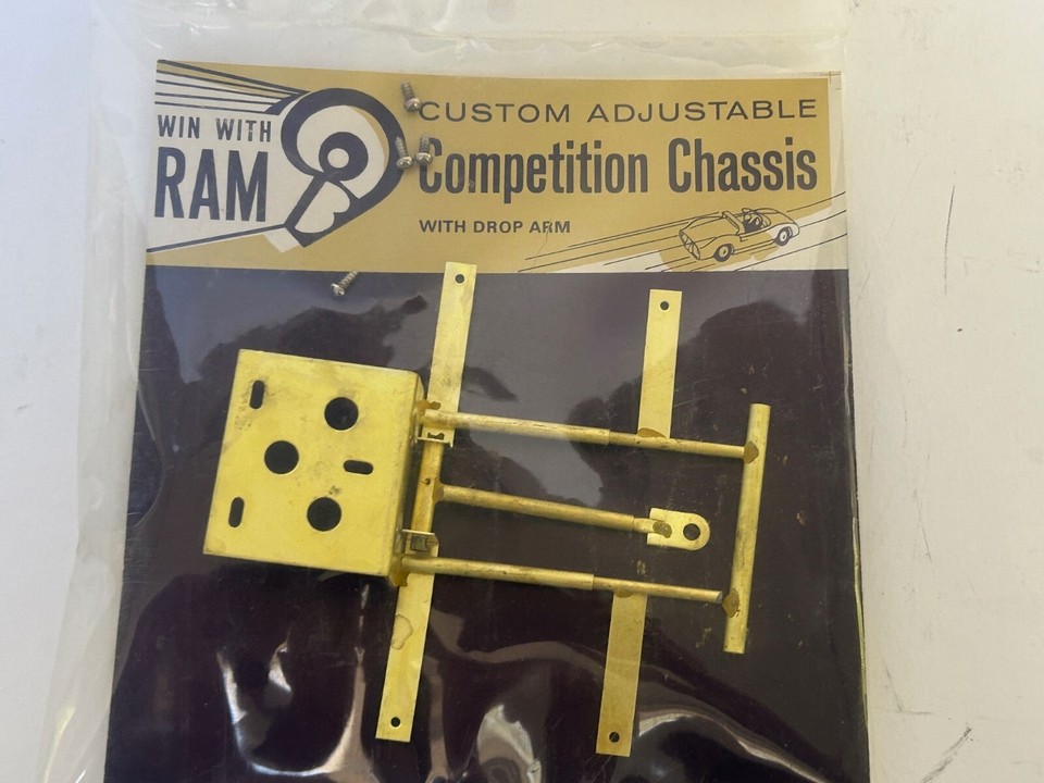 Ram Custom Adjustable Competition Chassis for 1/24 scale slot cars NIB ...