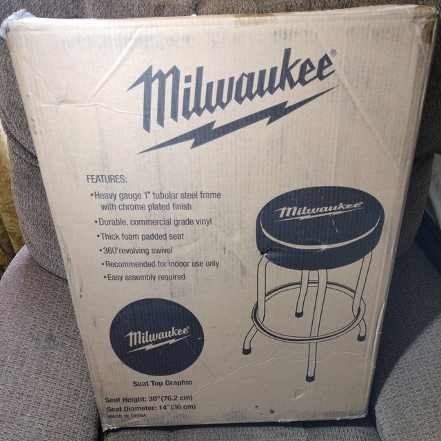 Milwaukee MT109103 Counter Stool - Red for sale online | eBay