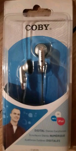 5 Pack New COBY CV-E05 Digital Stereo Earphone 3.5mm Plug Earbud Headphones mp3 | eBay