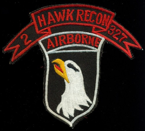 US Army 101st Airborne Hawk Reconnaissance 2nd Battalion 327th Infantry ...