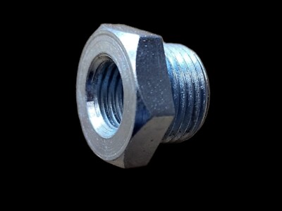 M12X1.5 Female to M12x1.25 Male Reducing Bush Air Fuel Gas Pneumatic ...