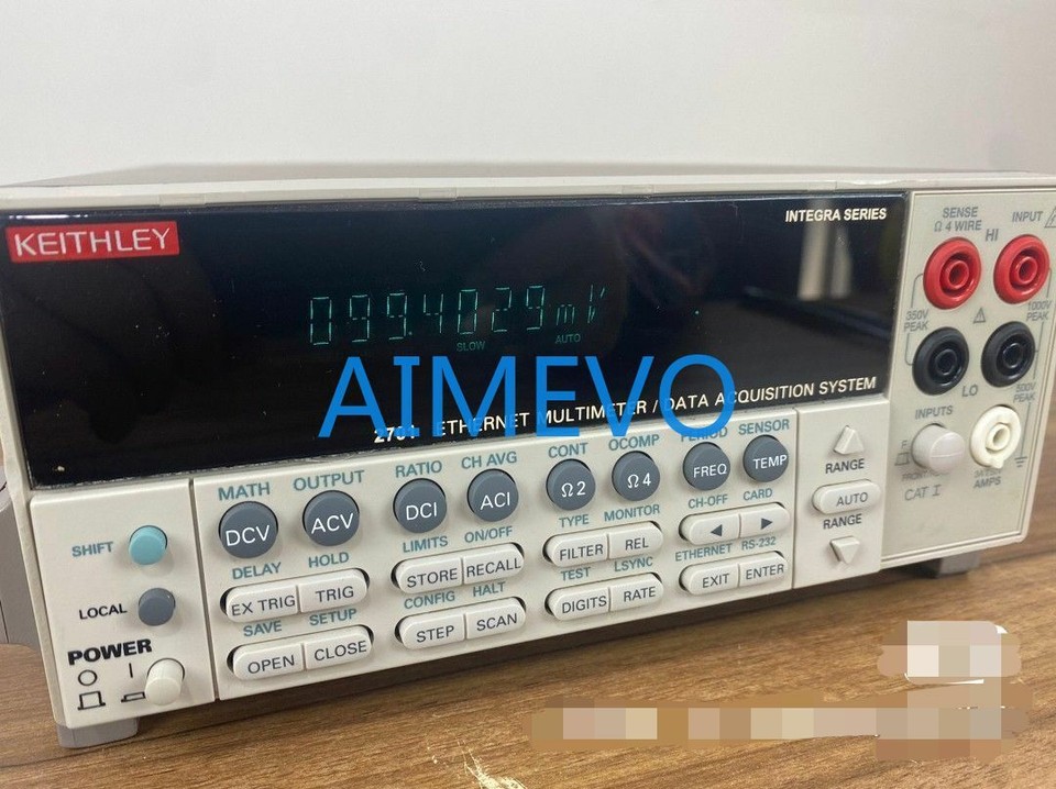 Keithley 2701 Digital Multimeter-Dmm Data Acq Datalogging System with ...