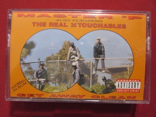 MASTER 'P GET AWAY CLEAN 1990 CASSETTE TAPE HIP HOP THUG RAP NLR 1001-4 NM OOP 728861100140| eBay
