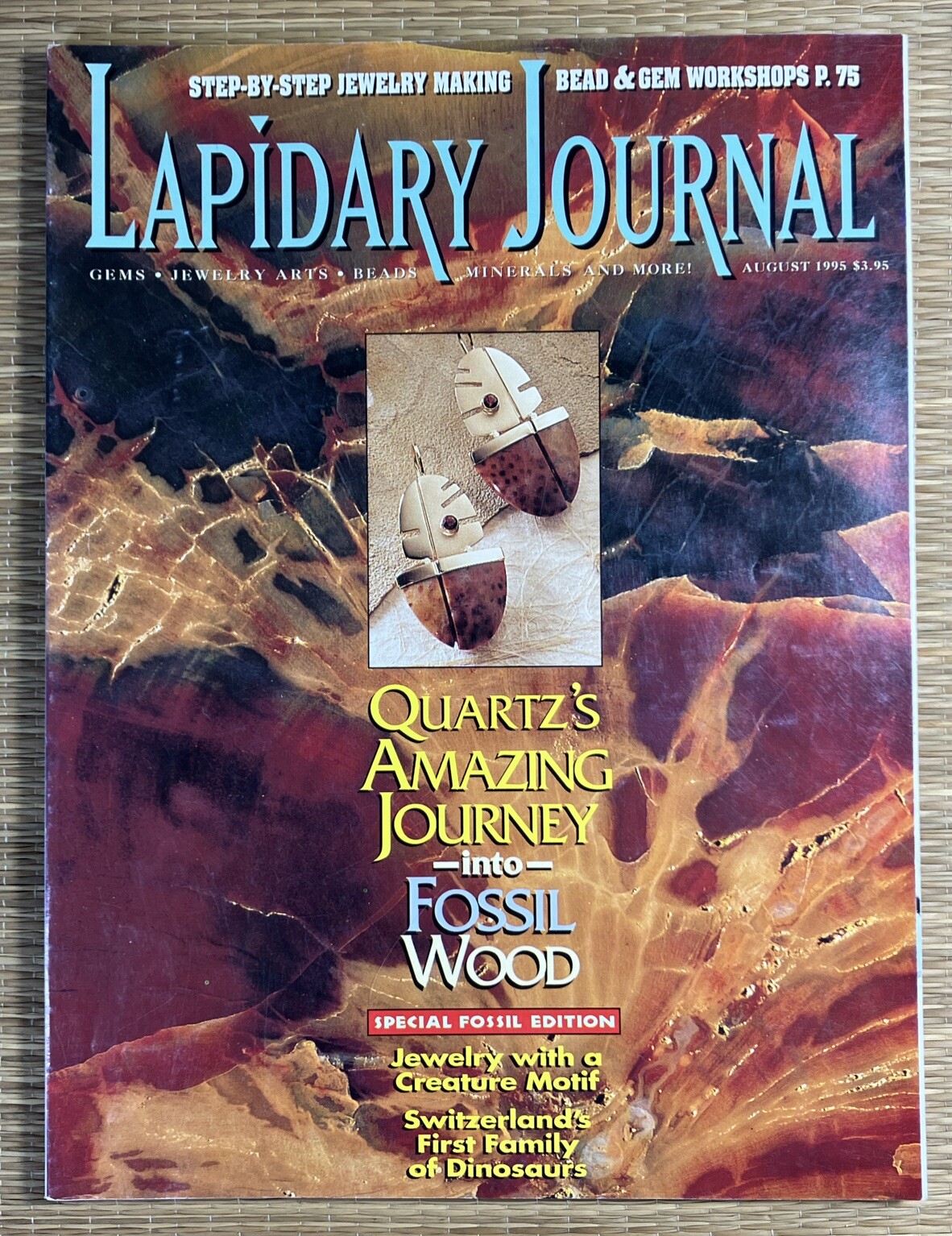 Jewelry Arts Lapidary Journal Magazine 4 Back Issues 1990s Step By Step ...