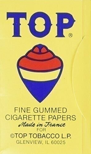 Top Cigarette Rolling Papers - 70mm Single Wide Cigarette Papers - 10 ...