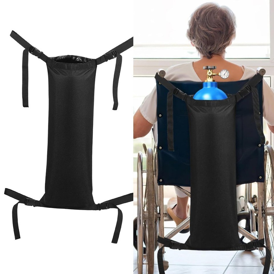 Portable Oxygen Tank Holder Compatible with For Wheelchairs Walkers ...