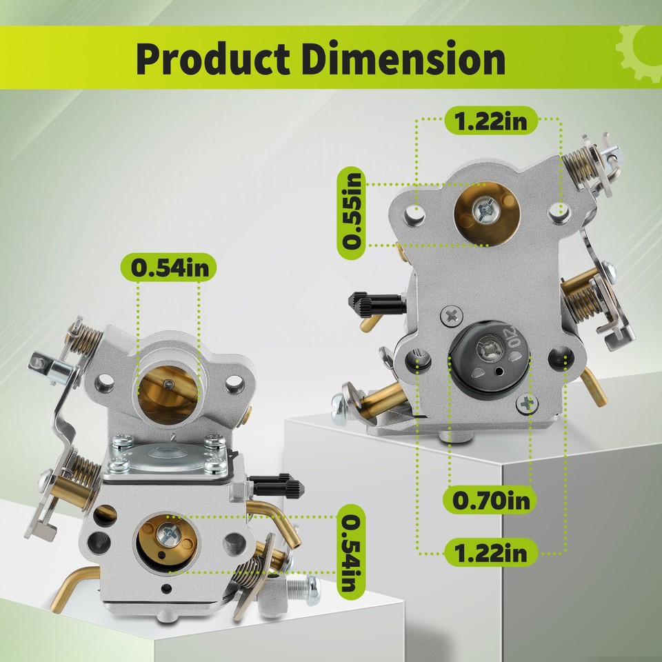 PR4218 Carburetor for Poulan Pro P3314 PP4218A PP4218AVX 18" 35cc 42cc ...
