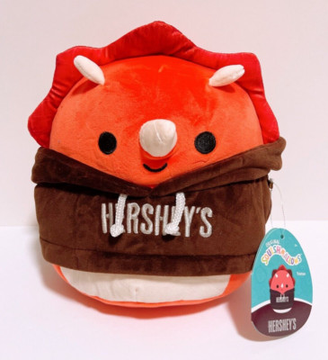 Squishmallows Hershey's 8" Tristan the Orange Triceratops Plush Doll ...
