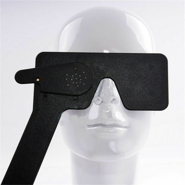 Lorgnette Occluder Multi 17 Pinhole Hand Occluder Optometry Instrument ...