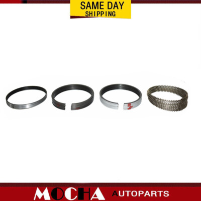Piston Rings Set Mahle 1999-2009 Chevy Vortec LS 4.8L 5.3L 4.8 5.3 ...