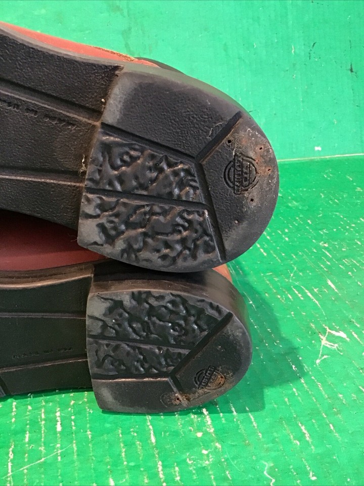 Vintage Red Wing 202 EH Brown Leather Boots sz 7 D Regular Toe 6 ...