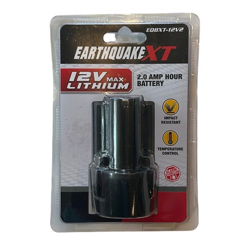NEW Earthquake XT 12V Max Lithium Battery 2.0 Ah EQBXT-12V2 | eBay