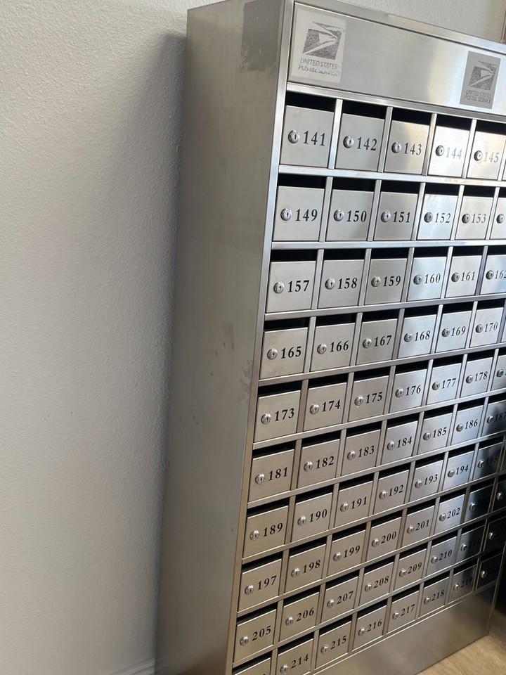 USPS Mailbox Cluster with keys | eBay