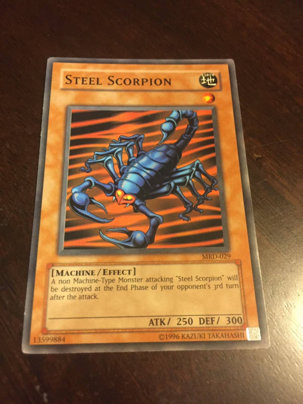 Yugioh: Steel Scorpion - MRD-029 - Metal Raiders - Lightly Played | eBay
