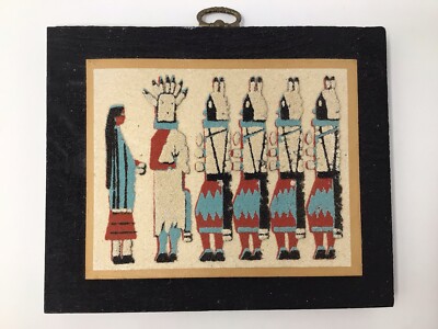 Vintage 1970's SHALAKO DISTRIBUTING " Yei Bichi Dance Ceremony” Sand ...