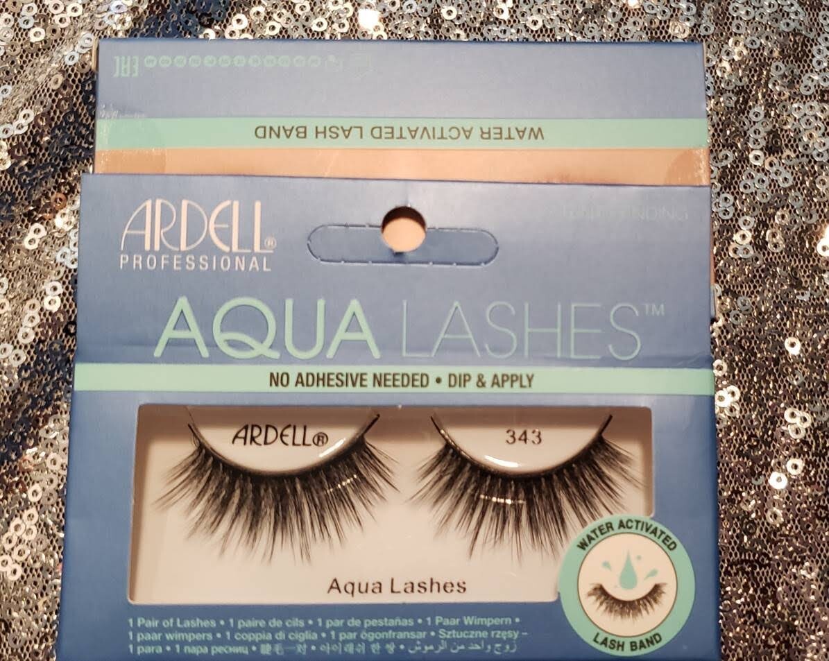 2 Pack, Ardell Aqua LASHES Water Activated Eye Lashes # 343 | eBay