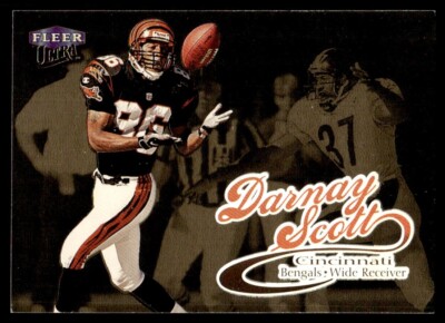 1999 Ultra Gold Medallion Darnay Scott G66 Cincinnati Bengals #4G | eBay