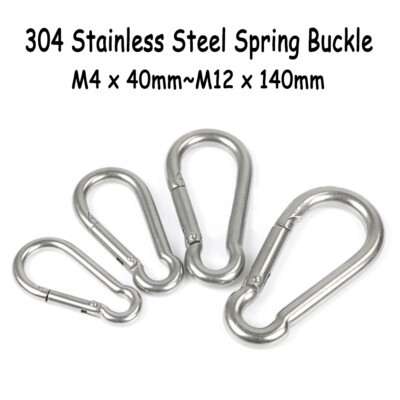 304 Stainless Steel Spring Buckle With Cone Type M4x40mm~M12x100mm ...