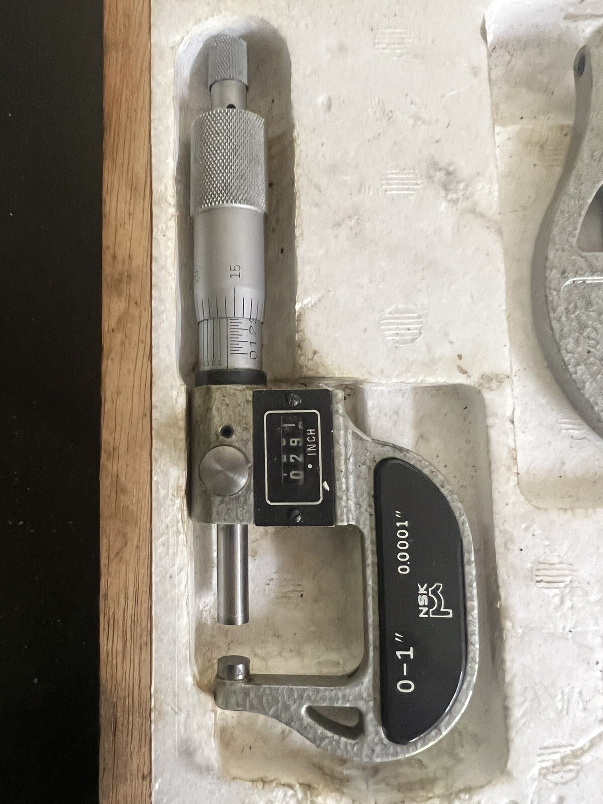 Nsk Digital Micrometer Set 552-201 Japan Yuanw05-1 | eBay