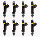 0280158138 Set Of 8 Matched BOSCH Fuel Injectors for 2007-2009 Ford F ...