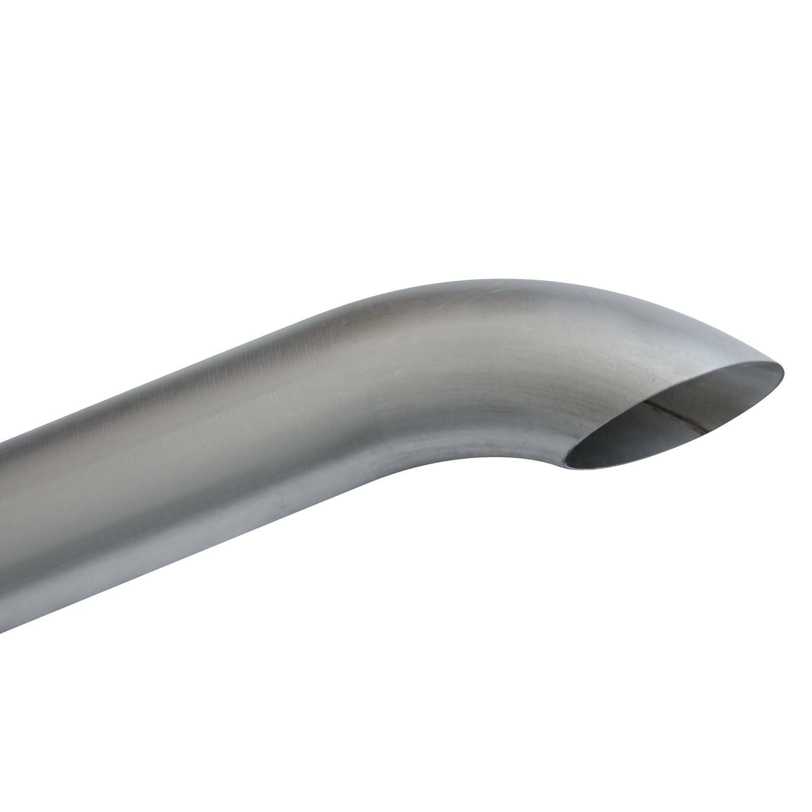 6"-5" OD Aluminized 24" 36"48" 60" Length Curved Stack Pipe Exhaust ...