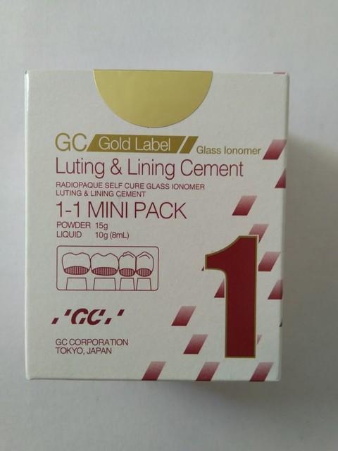GC Fuji 1 Glass Ionomer Luting & Lining GI Cement (Mini Pack) | eBay