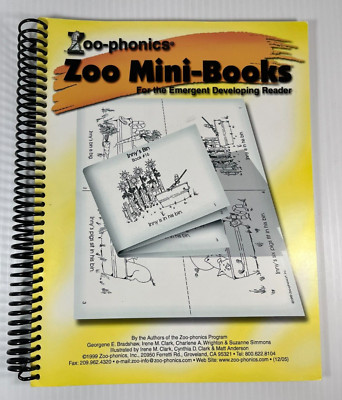 Zoo-Phonics Zoo Mini-Books for the Emergent Developing Reader 2005 | eBay
