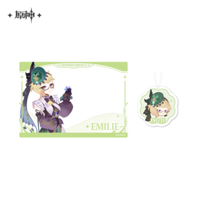 miHoYo Genshin Impact Emilie Collection Card Small Perfume Card ...