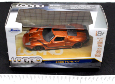 Jada 2011 LOPRO series, 2005 Ford GT, iridescent orange w/black stripes ...