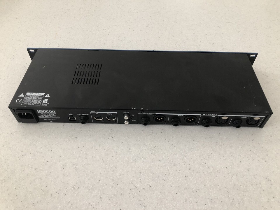 Lexicon MX300 Stereo Reverb Effects Processor | eBay