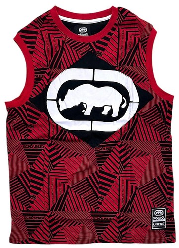 Ecko Unltd Men's Tank Top Puff Print Logo Graphic Sleeveless Tee T ...