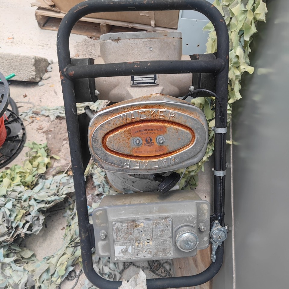 Wacker Neuson BS60Y Jumping Jack Rammer Trench Compactor - FOR REPAIR ...