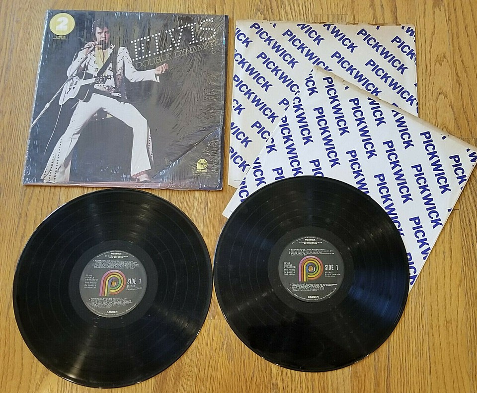 Tested/NO SKIPPING: ELVIS DOUBLE DYNAMITE Vinyl 2-Record DL2-5001 RCA ...