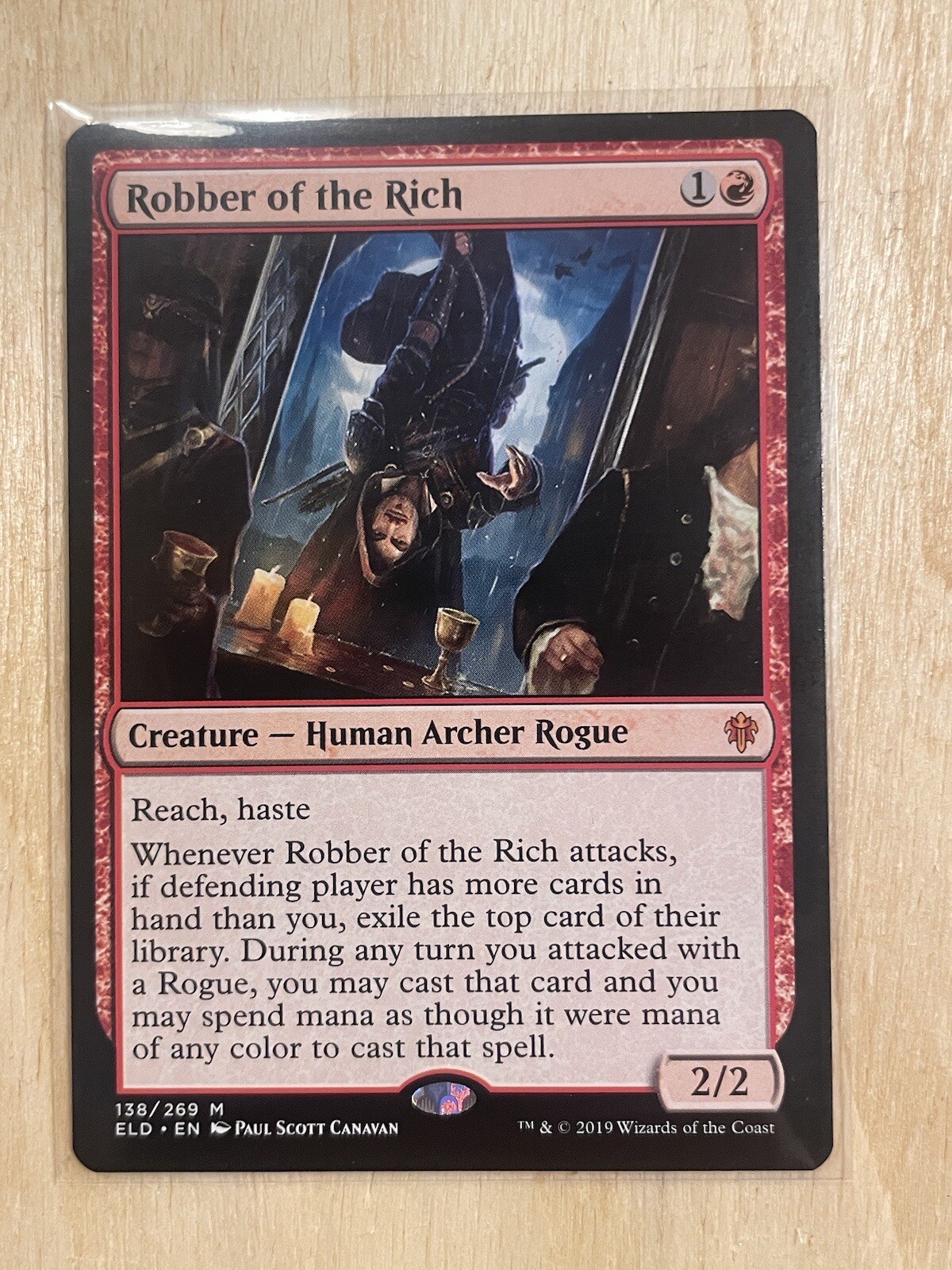 MTG Robber of the Rich Throne of Eldraine Mythic Rare Card Unplayed | eBay