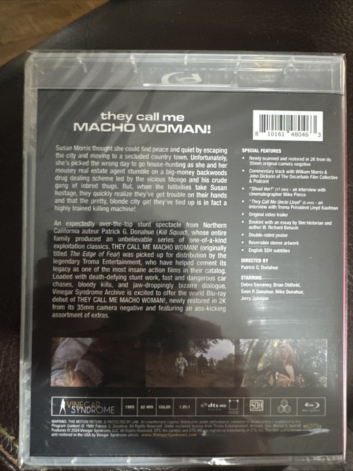 They Call Me Macho Woman!(1989) Limited Special Edition Blu Ray All ...