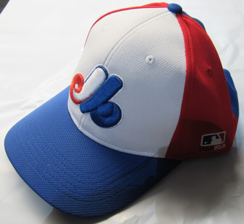MLB Montreal Expos Legacy Raised Replica Mesh Baseball Hat Cap 350 ...