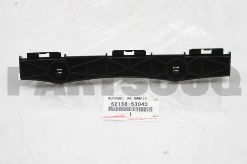 5215853040 Genuine Toyota SUPPORT, REAR BUMPER SIDE, NO.2 LH 52158 ...