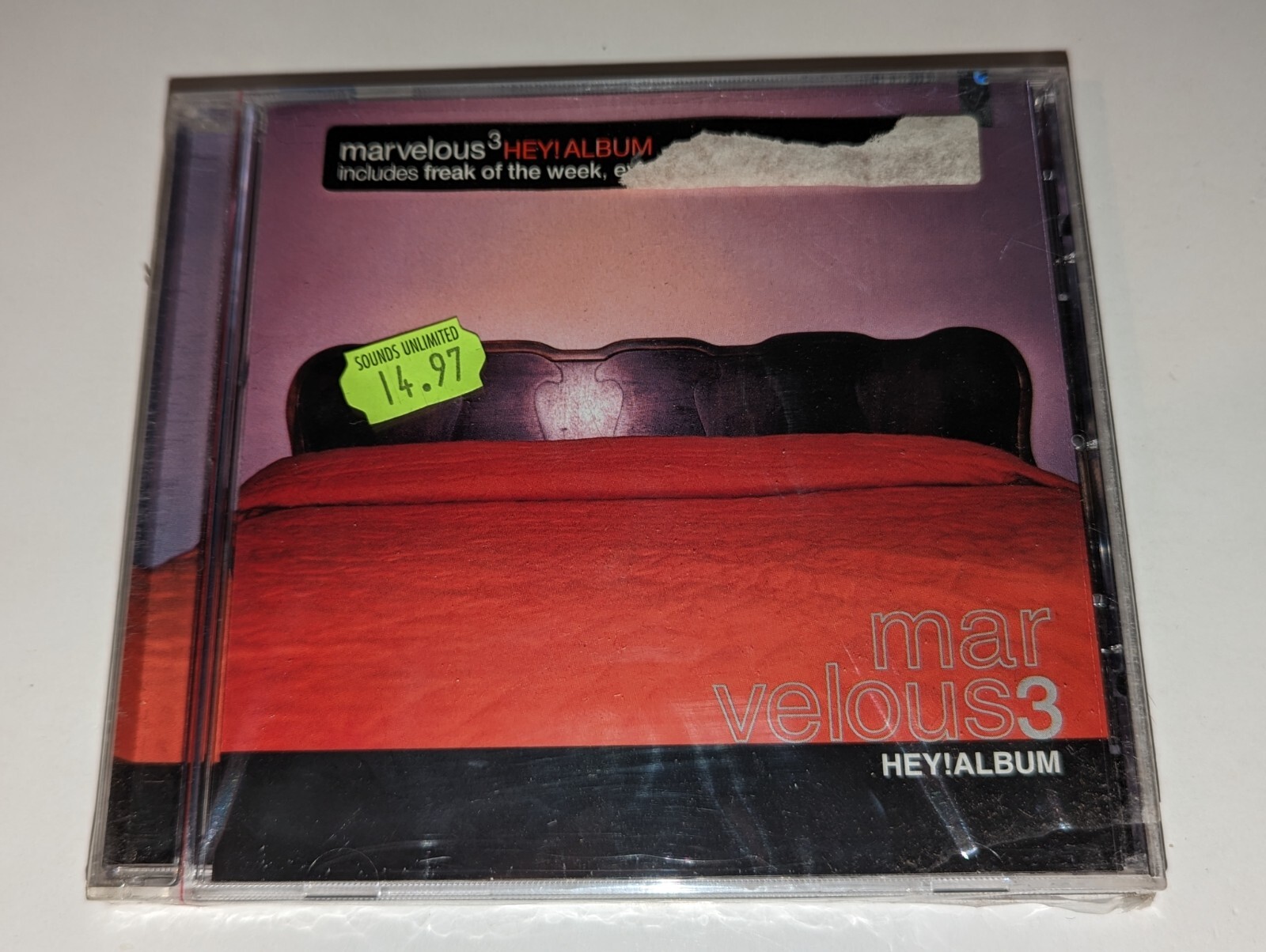 Hey+Album+by+Marvelous+3+%28CD%2C+1999%29 for sale online | eBay