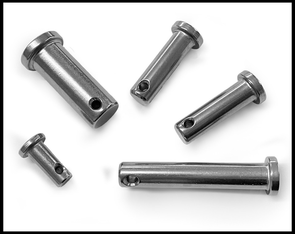 A4 Clevis Pins with Beta Pin - Retaining Rigging Hinge Stainless Steel ...