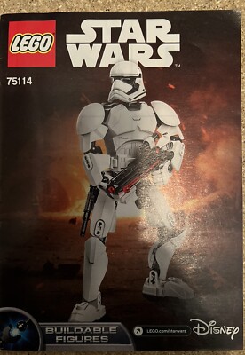 Lego Star Wars instruction book 75114 First Order Stormtrooper | eBay
