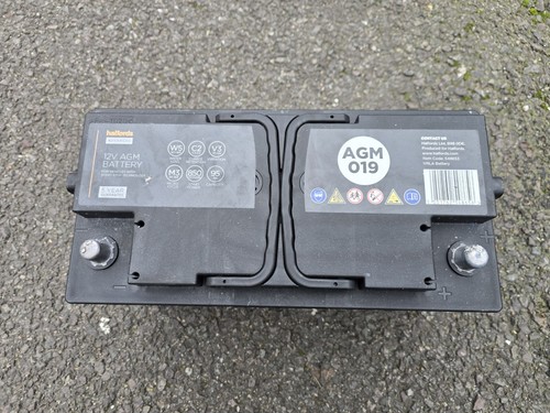 HALFORDS AGM 019 START / STOP BATTERY 12V 95AH 850CCA | eBay UK