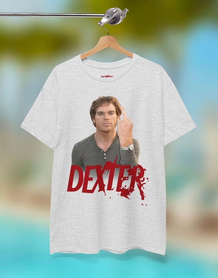 Dexter Morgan Limited Edition "Middle Finger" Vintage T-Shirt | eBay