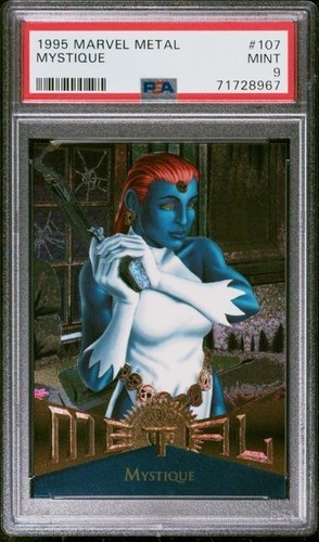 1995 Marvel Metal #107 Mystique PSA 9 MINT | eBay